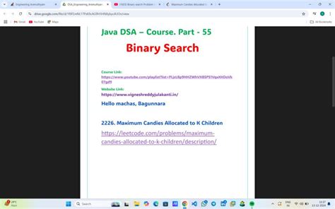 90dayschallenge Dsa Java Leetcode Binarysearch Codingjourney