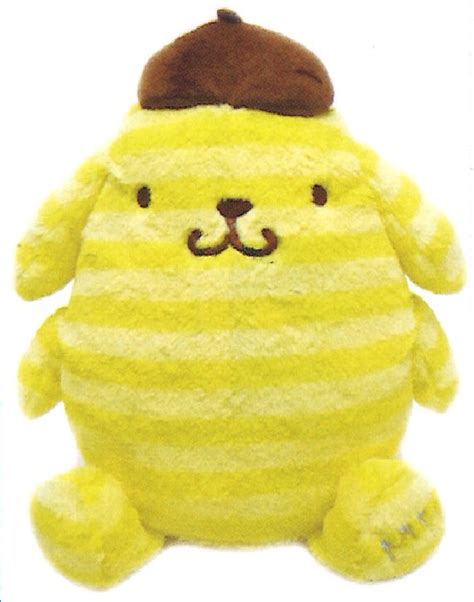 Pom Pom Purin Plush Boader Purin Series Yellow