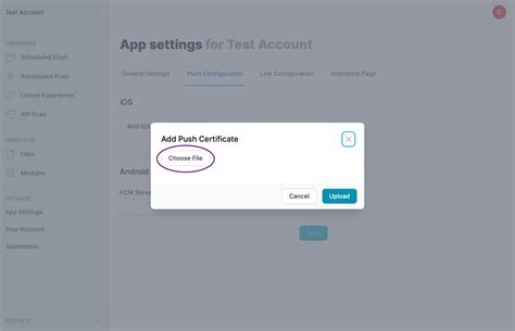 APNs Setup Rover Developer
