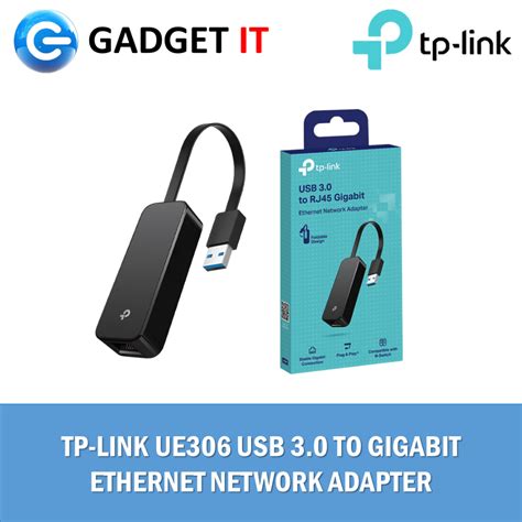 Tp Link Ue306 Usb 30 To Gigabit Ethernet Lan Port Adapter For Nintendo