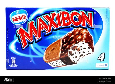 MAXIBON Ice Cream Maxibon is a brand of Nestlé Stock Photo Alamy