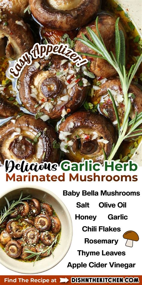 Marinated Grilled Mushrooms Artofit