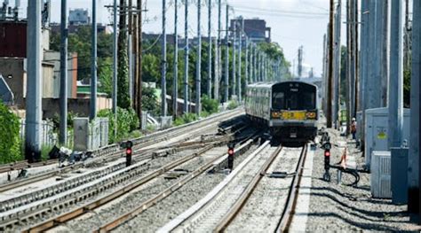 Officials Celebrate Completion Of The Long Island Rail Road Third Track