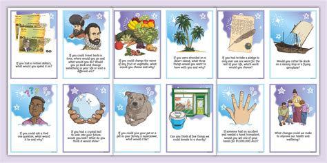 Conversation Starter Challenge Cards