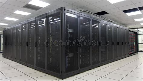 It Engineer Consultant Working In A Data Center This Enclosures Is A