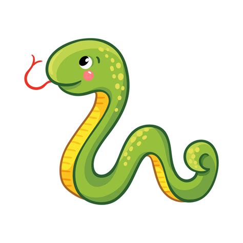 Funny Cartoon Snake 23354103 Png