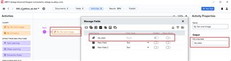 How To Get The Result Class Within Advanced Designer If Classify