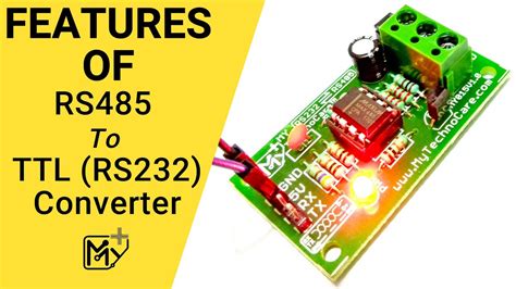 Rs485 To Ttl Rs232 Converter Circuit Module Max485 To Uart Two Way For Arduino And All