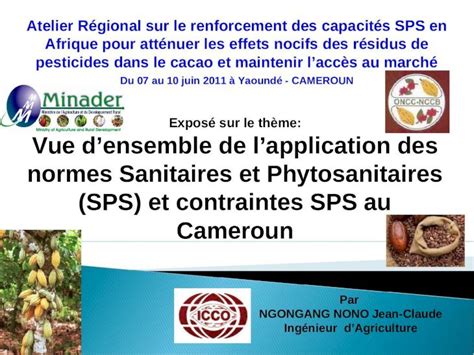 Ppt Expos Sur Le Th Me Vue Densemble De Lapplication Des Normes