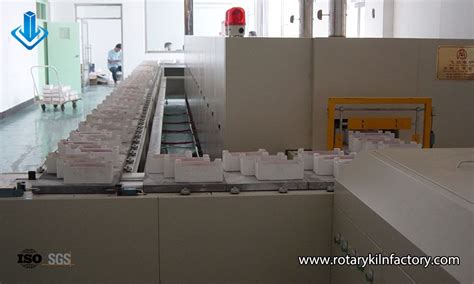 High Efficiency Continuous Pusher Kiln For Lithium Ion Battery Cathode And Anode Materials