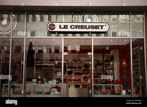 Picture Of A Le Creuset Sign On Their Main Store For Cologne Germany