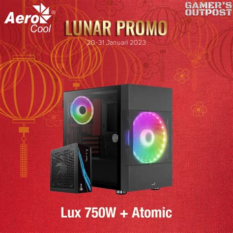 Jual Aerocool Case Atomic Argb Mini Tower Original Shopee Indonesia