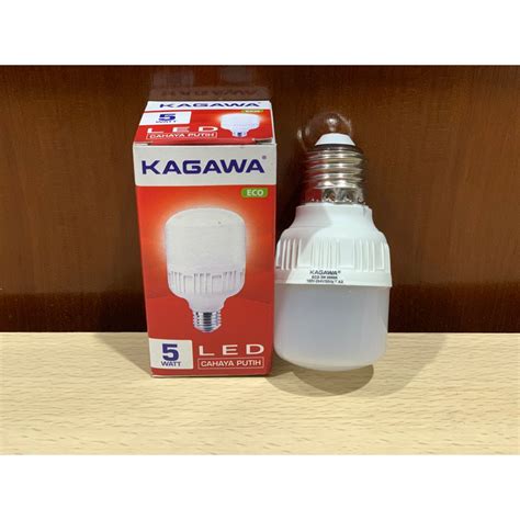 Jual KAGAWA ECO Lampu LED Capsule Bohlam 5 Watt 10 Watt 15 Watt 25 Watt 40 Watt 50 Watt Shopee