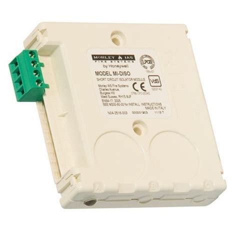 White Fire Alarm Control Panel MORLEY LOOP ISOLATION MODULE Model Name Number Diso At Rs 2150