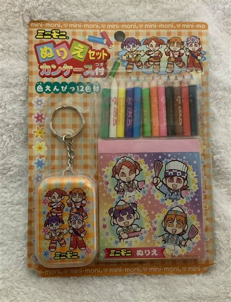 【未使用】ミニモニ。ぬりえセット カンケースつき 新品未開封 モーニング娘。矢口真里 辻希美 加護亜依ココナッツ娘。ミカの落札情報詳細
