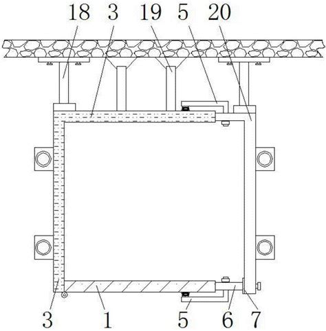一种室内电源系统柜用防倾倒装置的制作方法