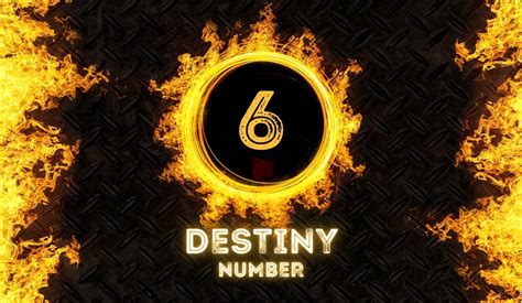 Destiny Number Meanings Destiny Number 6 Astro Numerology