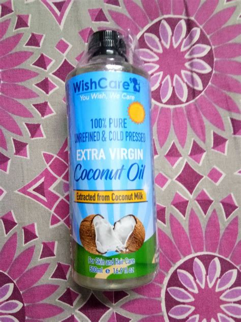 Buy Wishcare Premium Cold Pressed Extra Virgin Coconut Oil 500 Ml