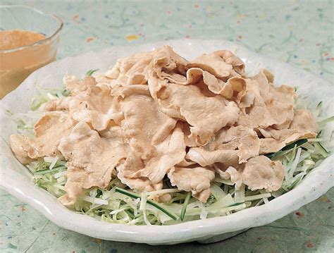 豚肉の冷しゃぶのレシピ｜ぱくぱく献立くん（料理レシピ）