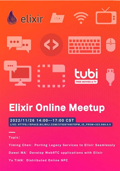 Huixiao Liu On Linkedin Elixir Meetup Tubi Tech Elixir Elixir