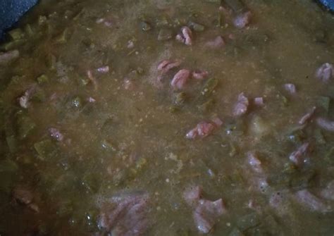 Carne Con Nopales En Salsa Verde Receta De Saarahi Gonzalez Cookpad