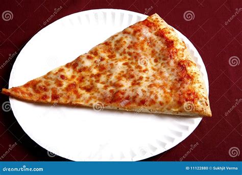 Plain Cheese Pizza Slice