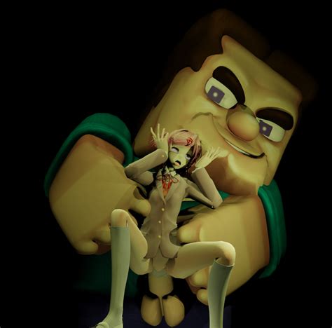 Rule 34 3d Carrying Crossover Cum Cum In Pussy Doki Doki Literature Club Female Grotesque