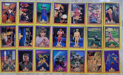 Preloved Power Rangers Captain Planet And The Planeteers Digimon Trading Cards Collectibles