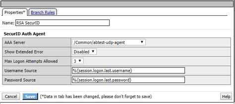 F5 Big Ip Apm 14 1 Access Profile Configuration Rsa Ready Securid Access Implementation