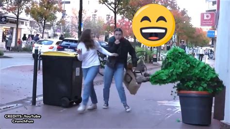 Bushman Prank In France Youtube