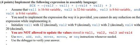4 Points Implement The Following Expression In Chegg