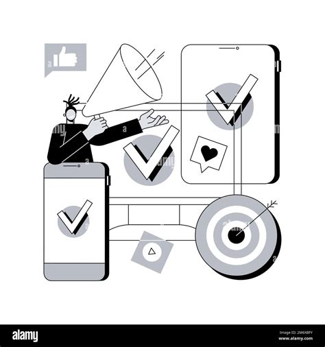 Multi Device Targeting Abstract Concept Vector Illustration Cross