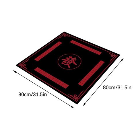Rnemite Amo Mahjong Mat Multi Purpose Table Cover Anti Slip And Noise