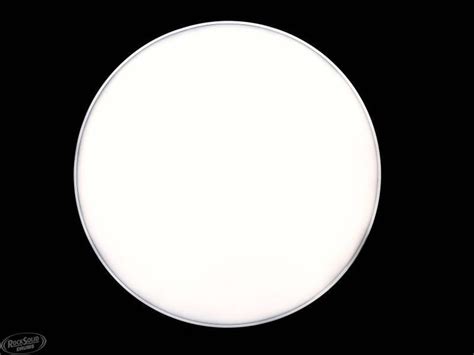 22″ Reso Bass Drum Kick Drum Skin With Muffle Ring Smooth Finish