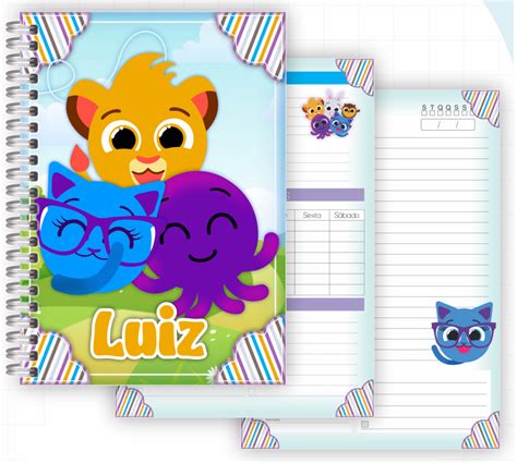 AGENDA ESCOLAR BOLOFOFOS Comprar Em Dylupaper