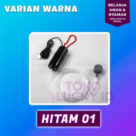 Jual Aerator Aquarium Usb Pompa Udara Akuarium Ikan Airator Gelembung Shopee Indonesia