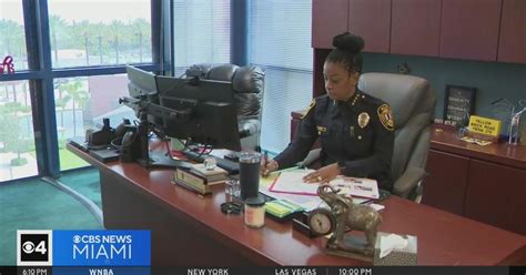 One On One With New North Miami Police Chief Cherise Gause Cbs Miami