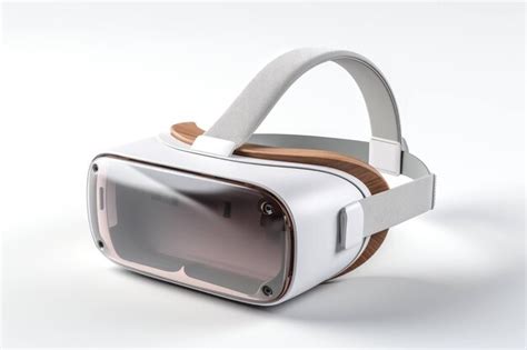 Premium AI Image Immersive VR Headset On White Background