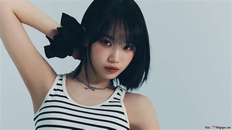 Le Sserafims Chaewon Unforgiven Mv Dewy Sage Vers Shoot 4k