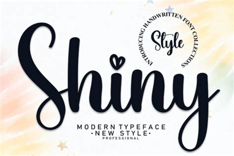Shiny Font Font Canyon