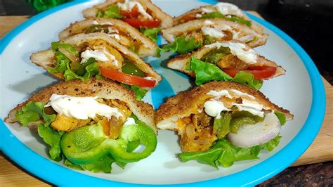 Malai Chicken Bread Pocket Iftar Special Recipe Ramadan 2024