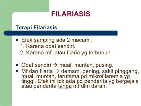 Filariasis Limfatik
