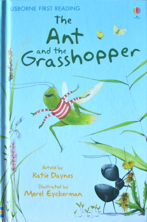 Wie Is Slimmer De Sprinkhaan Of De Mier Grasshopper Usborne