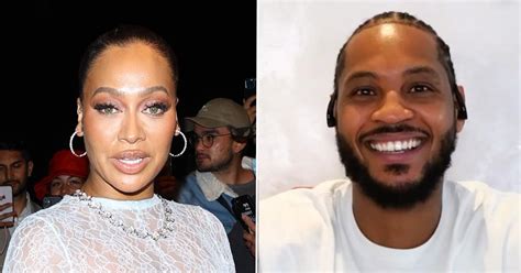La La Anthony Goes To Ex Carmelo Anthonys Club Nba Star Comes Late
