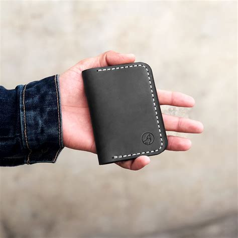 The Vertical Executive A Leather Bifold Wallet Wolfpk