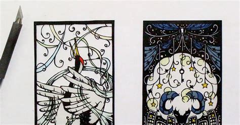 切り絵 風鶴 夢羊 ののみ むしのイラスト Pixiv