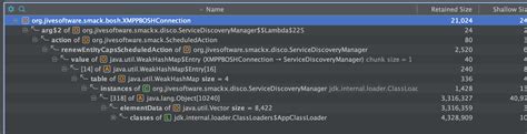 Circular Dependencies And Memory Leak Smack Dev Ignite Realtime