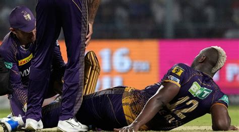 Suffering From Cramps Andre Russell Limps Off The Field Ipl News