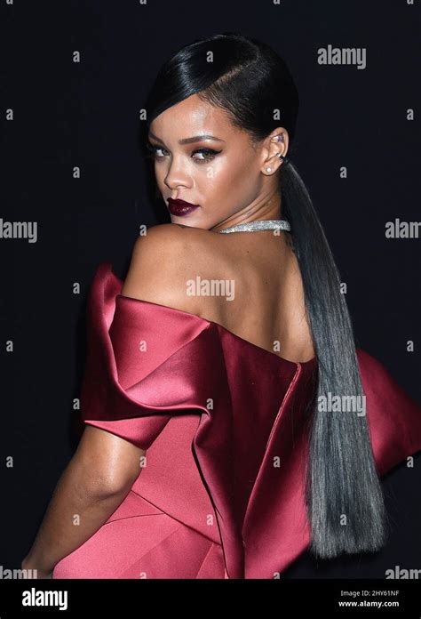 Rihanna Attending The First Annual Diamond Ball Held At The Vineyard In