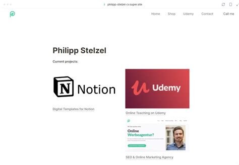 Notion Website Archive Notion Template Shop By Philipp Stelzel